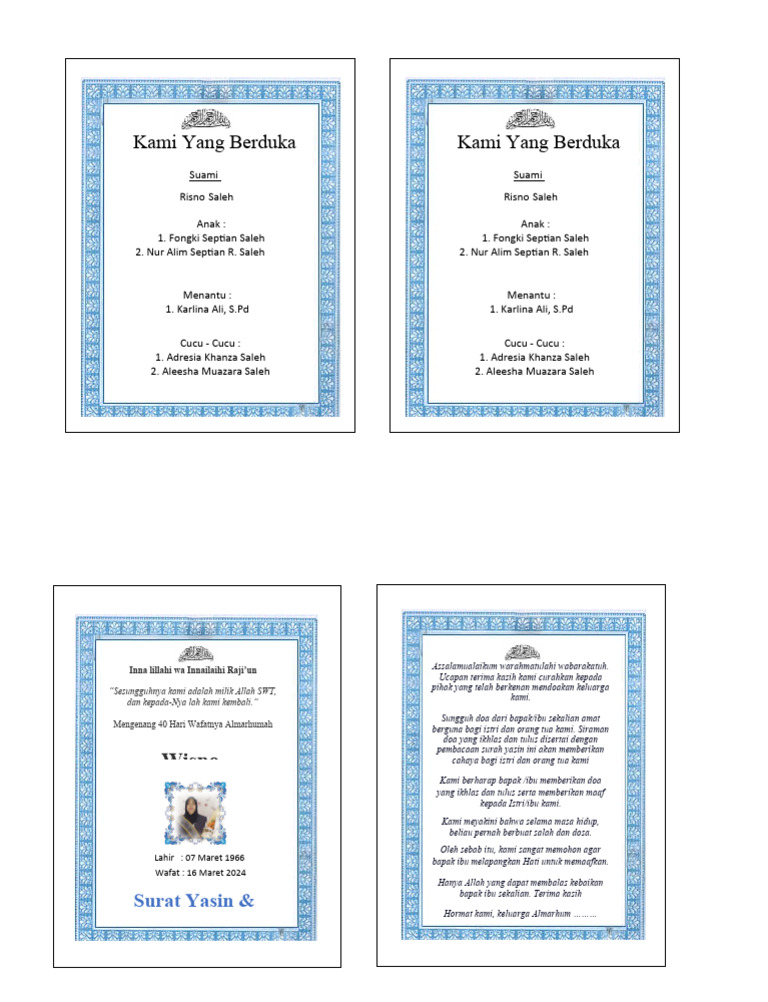 Isi Buku Yasin | PDF