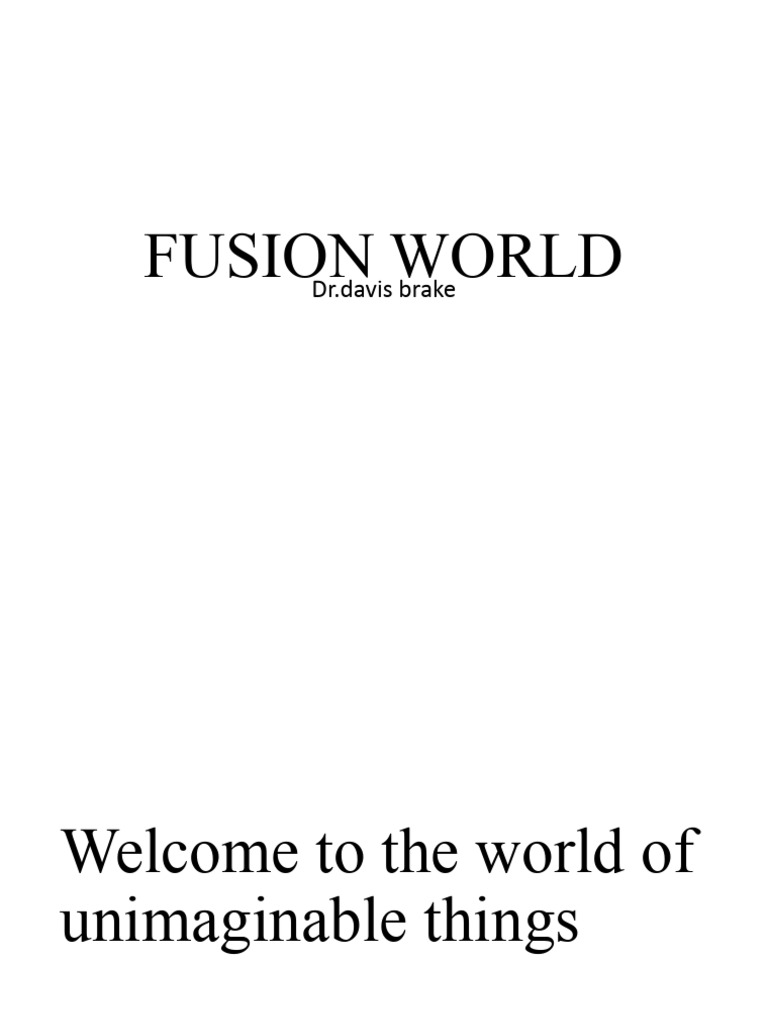 Fusion World-Wps Office | PDF