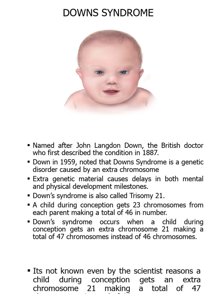 Downs Syndrome | Download Free PDF | Down Syndrome | Ear