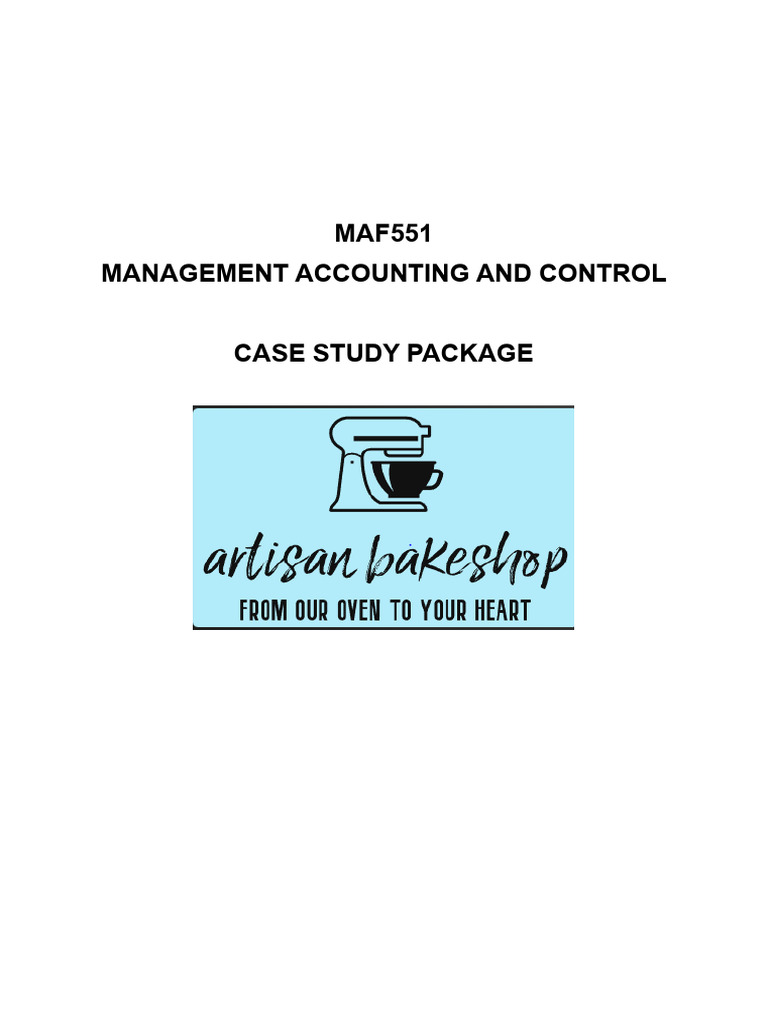 Case Study Maf 551 | PDF | Bakery | Expense