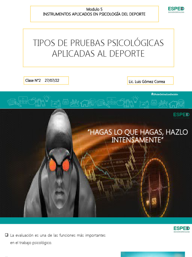 Tipos de Pruebas Psicologicas Aplicadas Al Deporte | PDF | Sicología ... Tipos de Pruebas Psicologicas Aplicadas Al Deporte | PDF | Sicología ...
