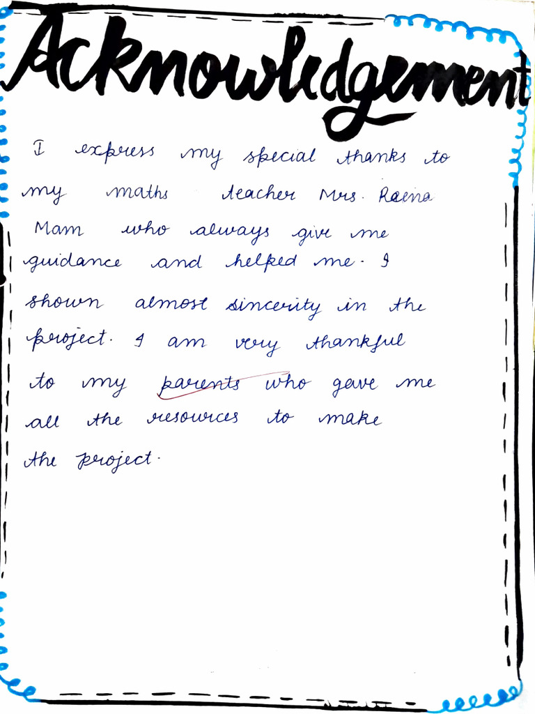 Maths Project File | PDF