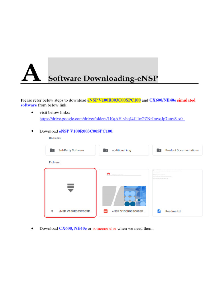 Lab 01 ENSP Installation and Setup | PDF | Router (Computing ...