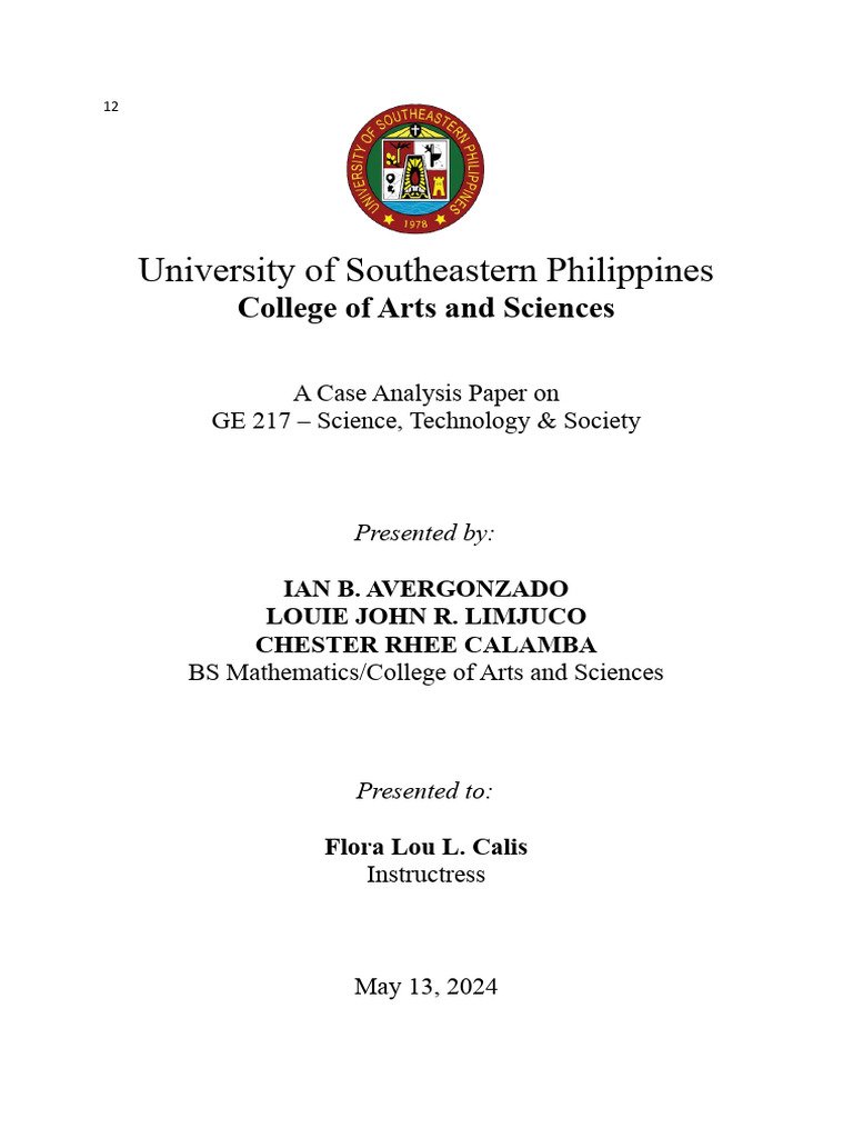 LE 1 Case Analysis Paper Format Ian Final1 | PDF | Prosthesis