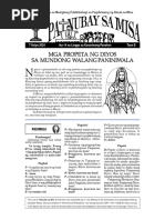 Tagalog Misa Pentekostes | PDF