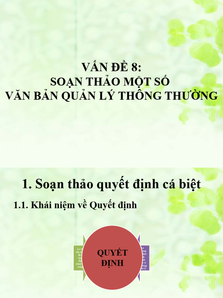 So N TH o VBQL Thông Thư NG | PDF