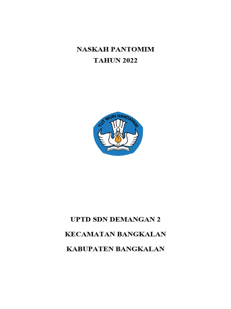 Naskah-Pantomim 2022 Demangan 2 | PDF