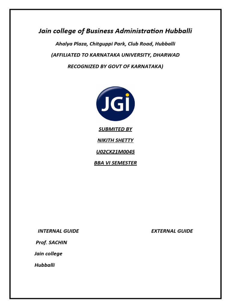 nikith bba project | PDF | Ice Cream | Desserts