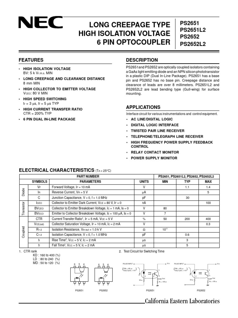 PS2652 | PDF | Electrical Engineering | Electric Power