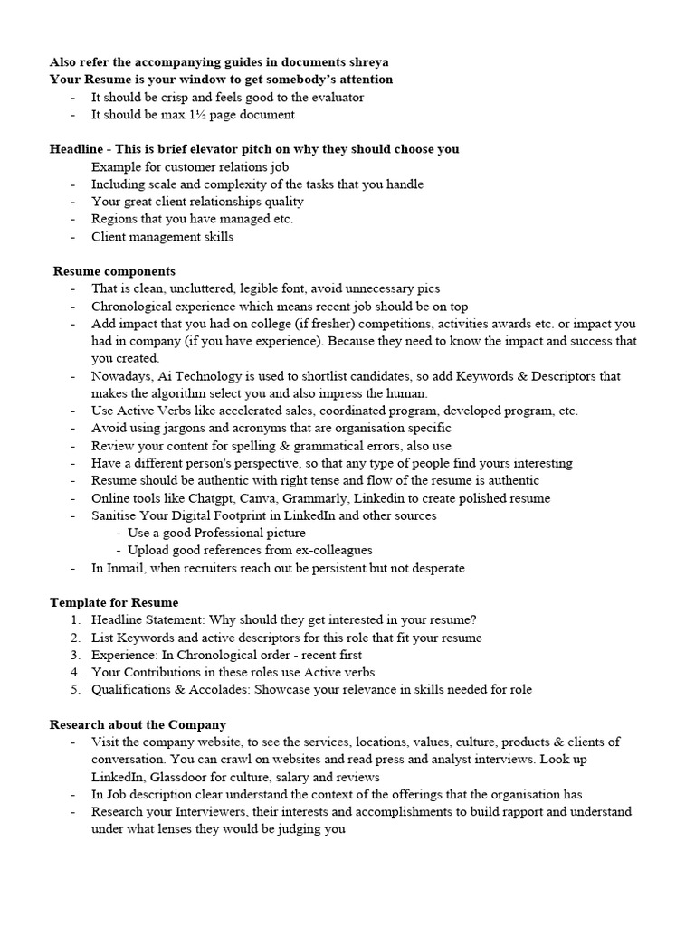 Amity University Interview Preparation Guide | PDF | Résumé | Recruitment