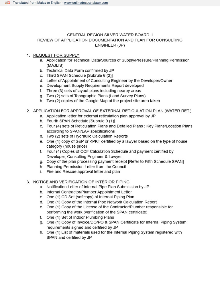 LAP Meter Application Checklist | PDF | Plumbing | Receipt