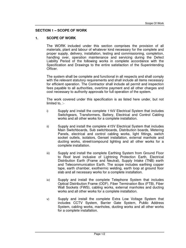 A.5 Electrical Spec | PDF | Mains Electricity | Electrical Wiring