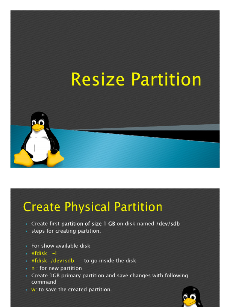 15 - Resize Partition | PDF | File System | Software