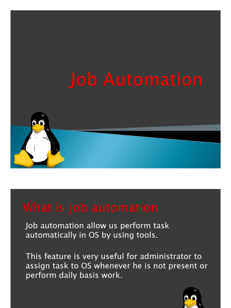 Job Automation | PDF