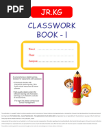 Holiday Homework LKG | PDF | Kindergarten
