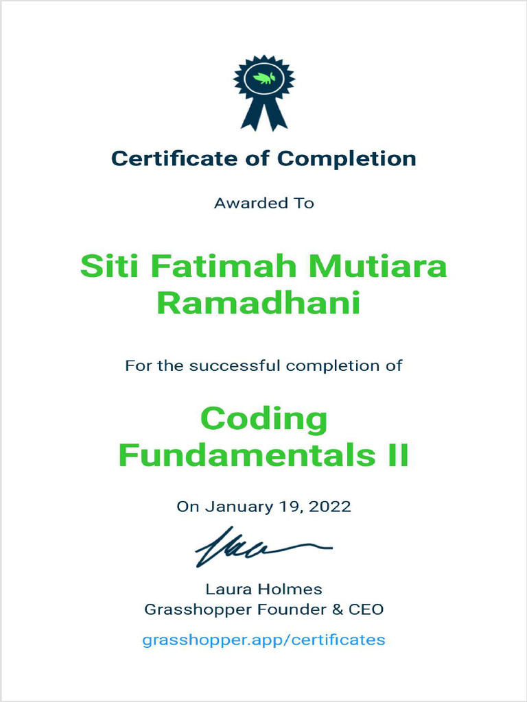 Grasshopper - Coding Fundamentals | PDF