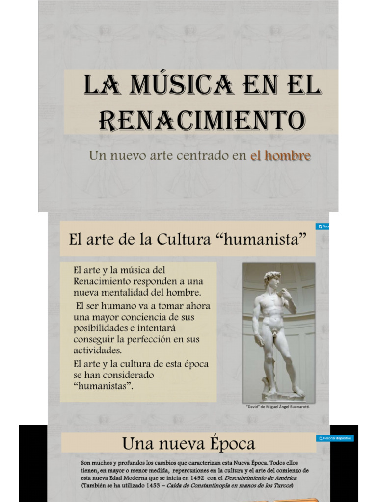 Evolución del Pensamiento Musical Renacentista | PDF | Armonía ...