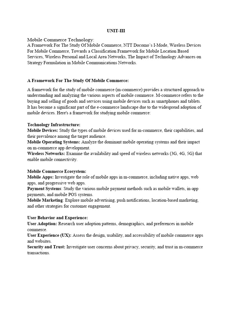 Unit Iii 1 | PDF | Mobile App | Mobile Web Unit Iii 1 | PDF | Mobile App | Mobile Web