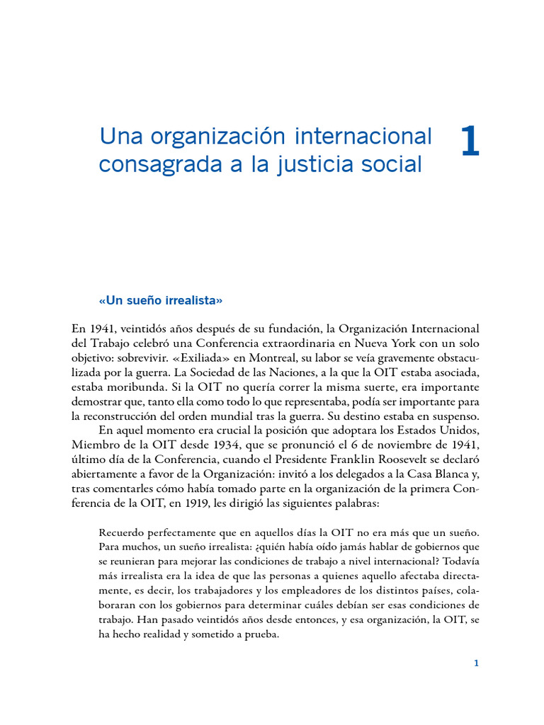RODGERS, Gerry y Otros (2009) - La Organización Internacional Del Trabajo y La Lucha Social 7-12 ...