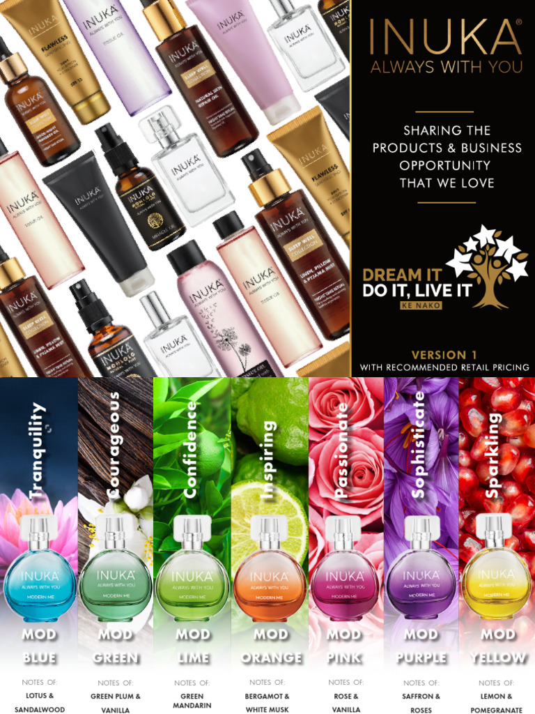 INUKA Product Catalogue 2024 V1 | PDF | Shampoo | Perfume