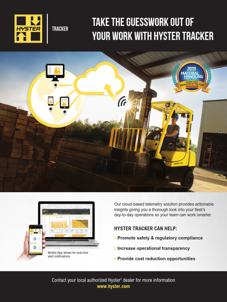 Hyster Tracker Flyer Award | PDF | Computing