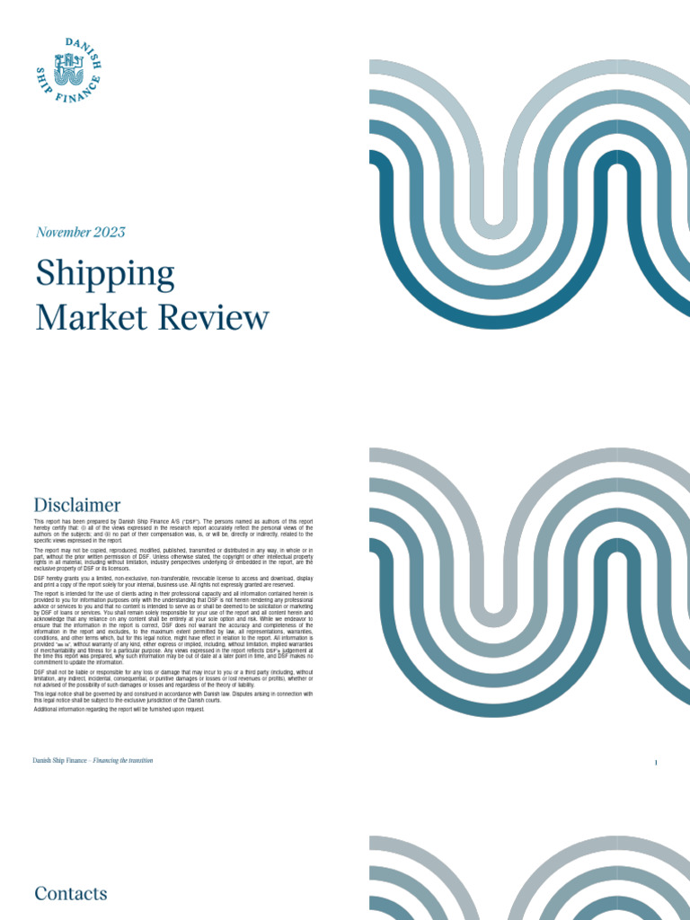 Shipping Market Review November 2023 | PDF | Efficient Energy Use | Oil Tanker