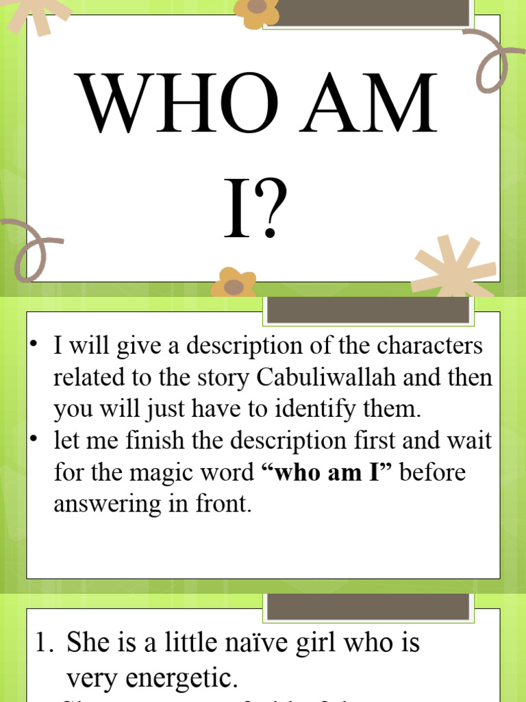 The Cabuliwallah | PDF | Narration