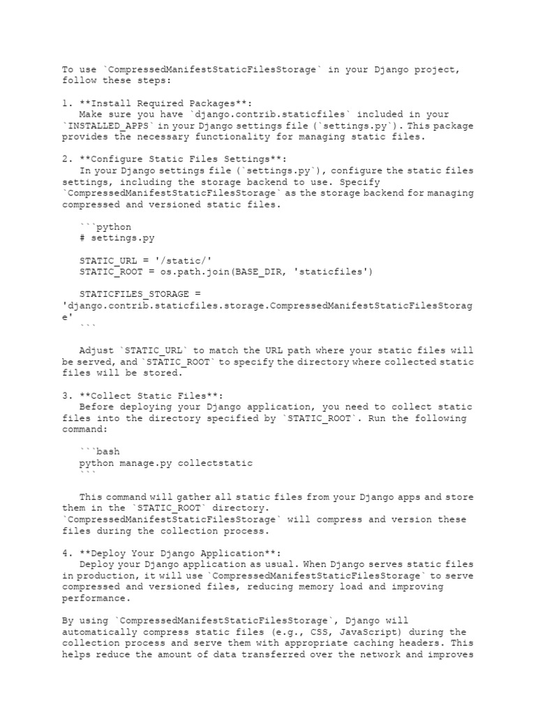 Reduce Memory Load | PDF