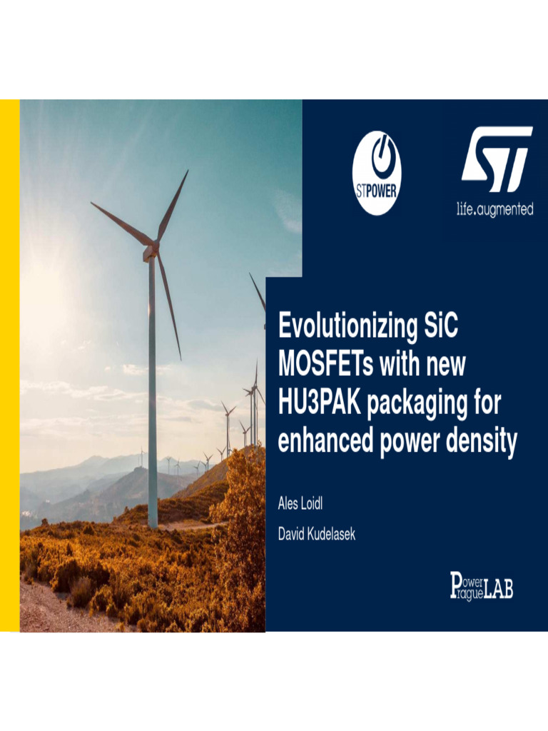 Webinar Presentation HU3PAK SiC MOSFETs | PDF | Wafer (Electronics ...