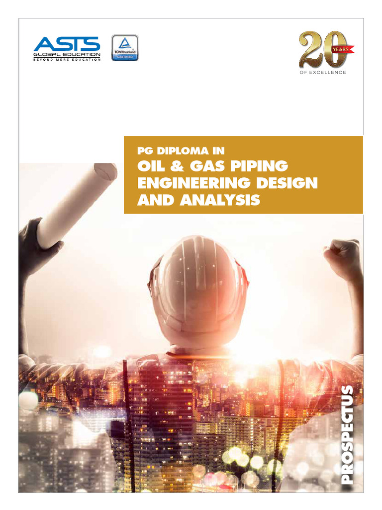 PG Diploma in Oil and Gas Piping Engineering Design and Analysis (Theory + E3D + CAESAR) - 2024 ...