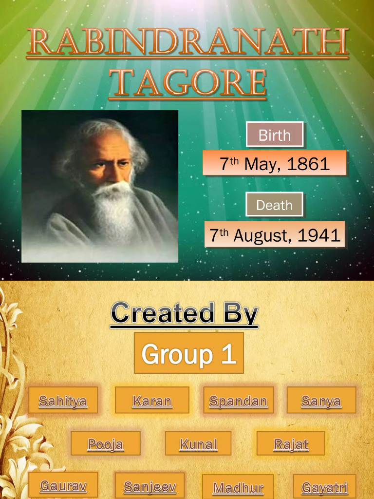 Rabindranath Tagore | PDF