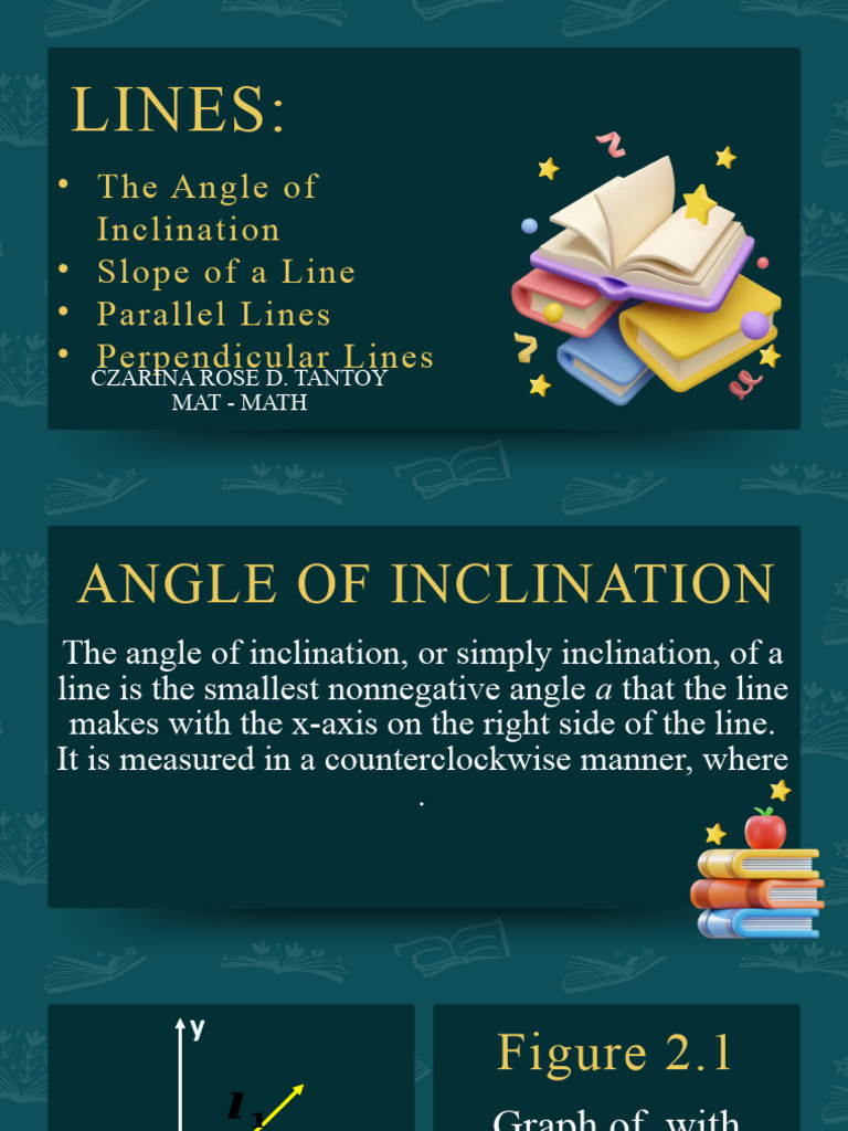 Angle of Inclination Explained | PDF | Slope | Angle