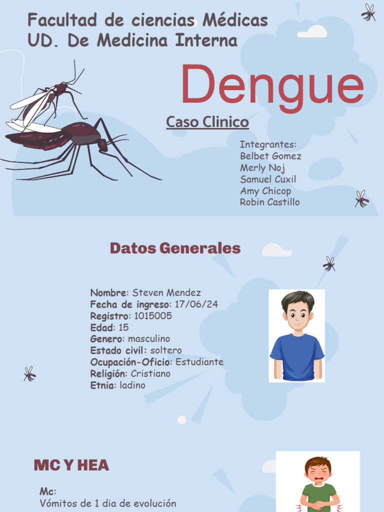 Presentacion de Dengue | PDF | Epidemiología | Ciencias de la Salud