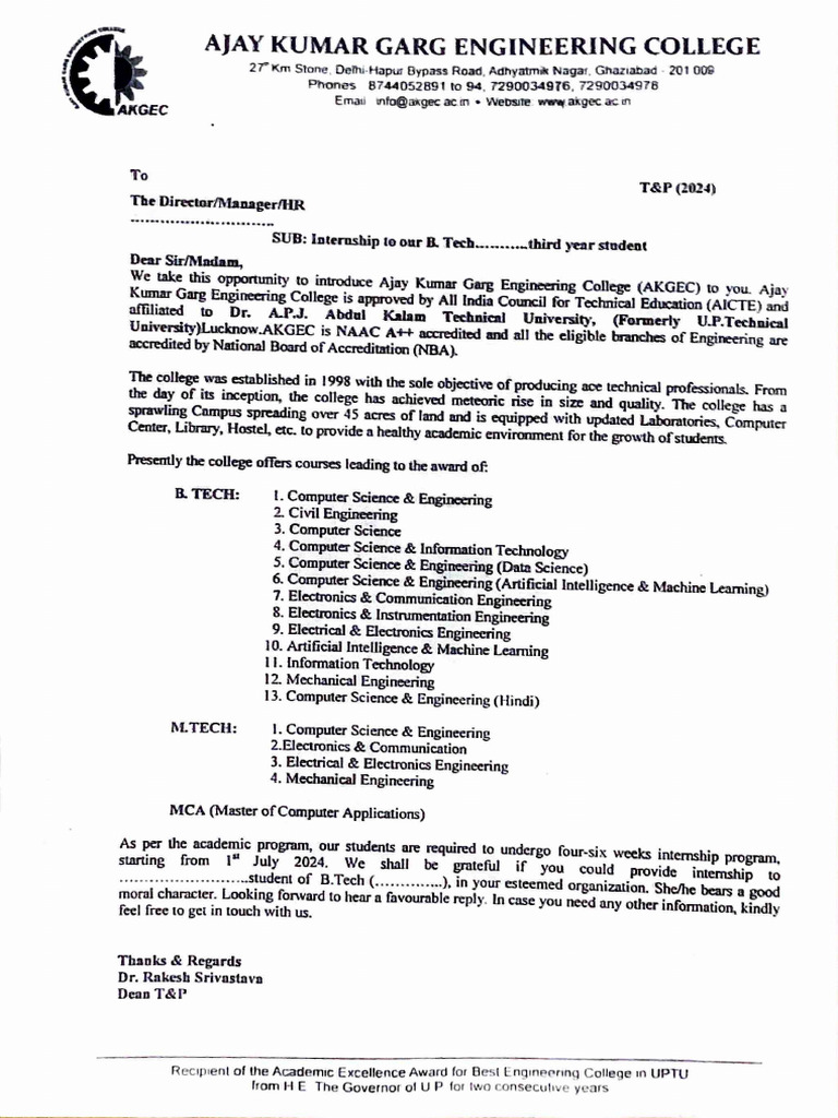 Summer Internship Format | PDF | Engineering | Computing