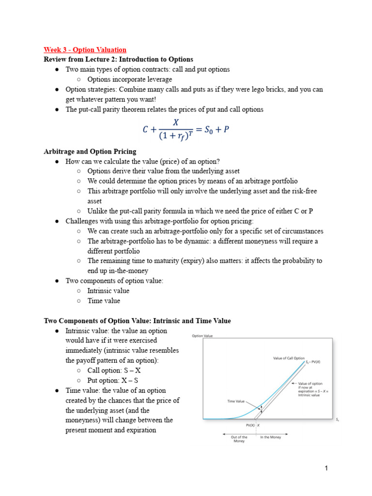 Option Valuation Techniques Explained | PDF | Black–Scholes Model ...