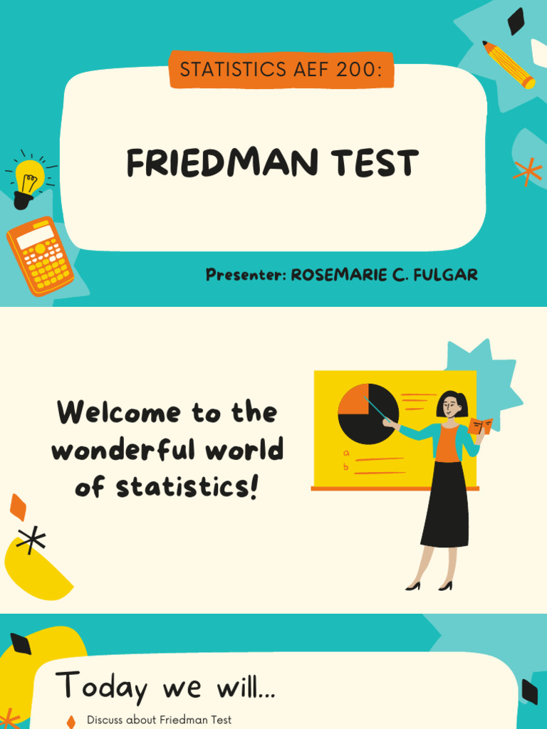Mean Median and Mode Presentation in a Blue Orange and Yellow Hand Drawn Style | PDF ...