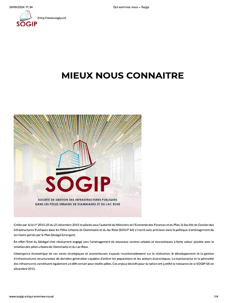 Site Web SOGIP | PDF
