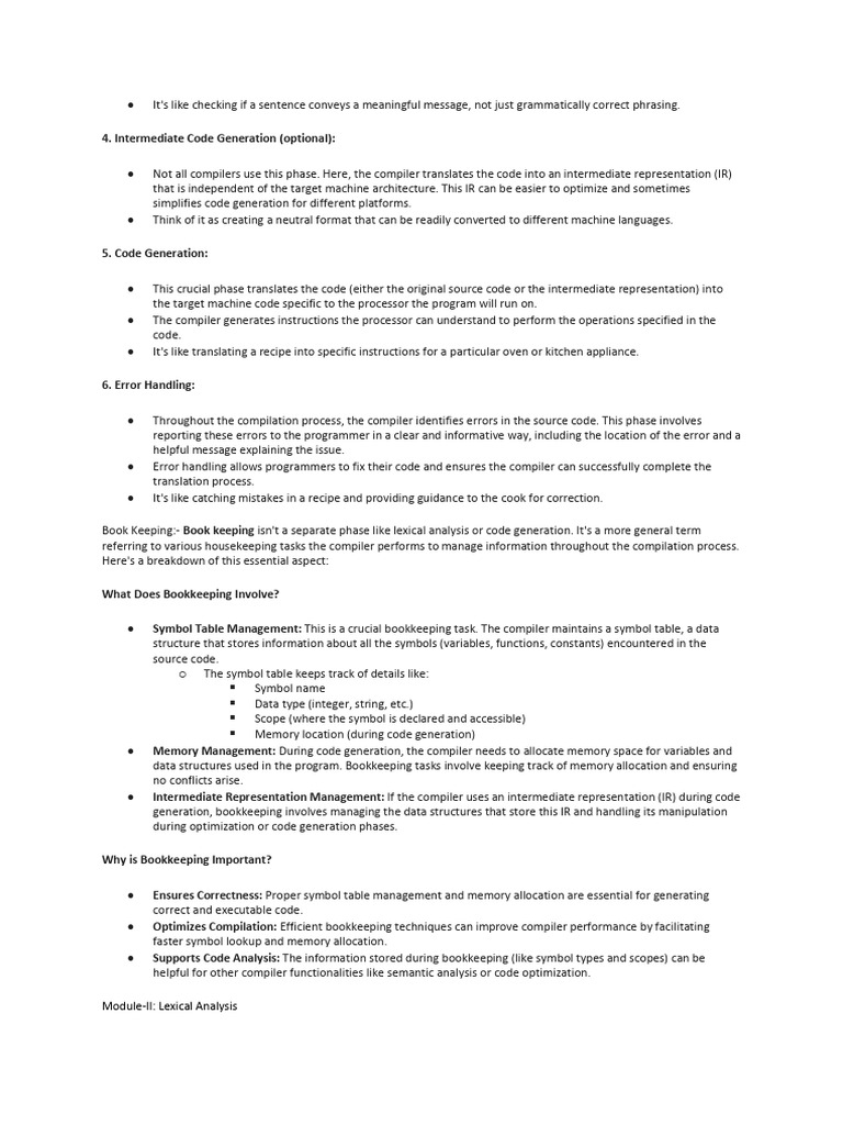 Compiler Design All Modules 02 Pdf Compiler Scope Computer Science
