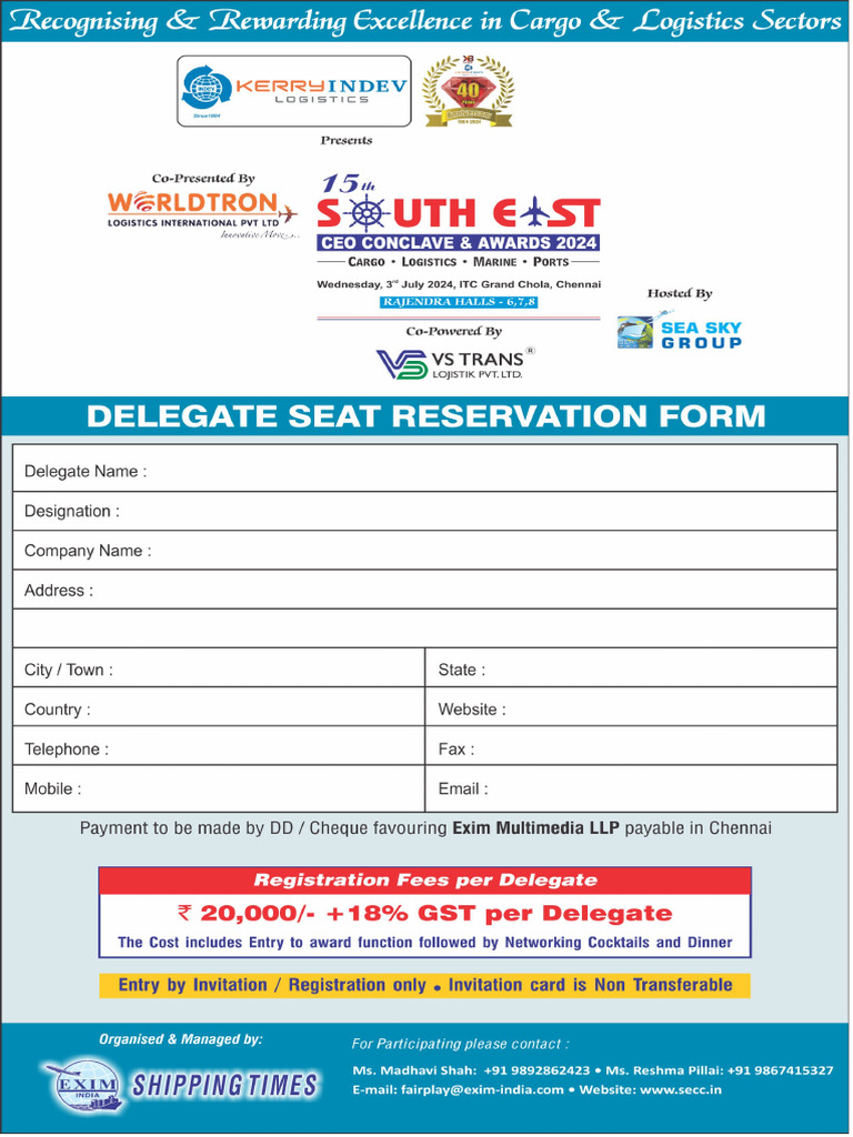 SECC 24delreg Form | PDF