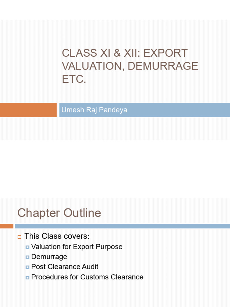 Customs Clearance and Valuation in Nepal | PDF | Customs | Audit