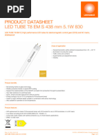 SJ Lite T8 LED Luminaire Catalogue | PDF | Glass Applications | Components