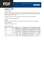 S355JR Steel Data Sheet | PDF | Strength Of Materials | Materials Science