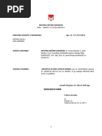 Prosnja Za Odobritev Zamenjave Delovnega Mesta Oziroma Zamenjavo ...