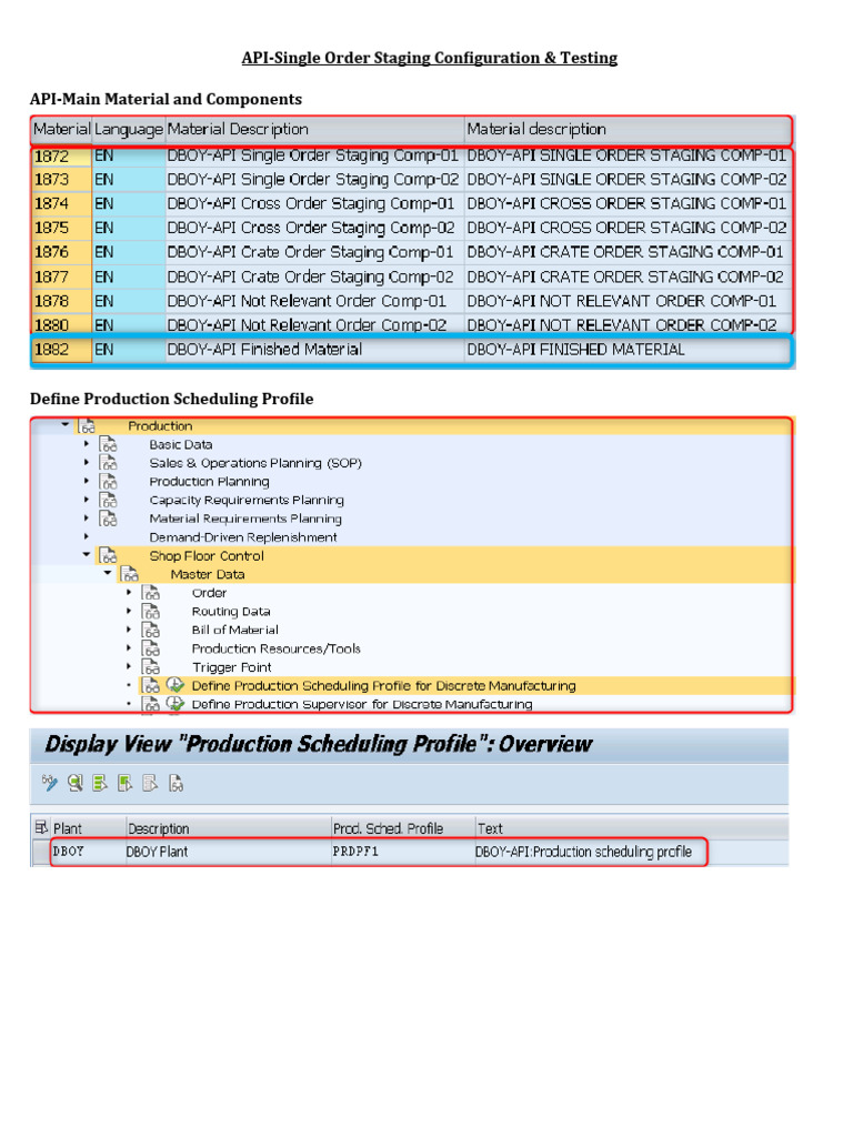 API-Single Order Staging | PDF | Warehouse | Software Engineering