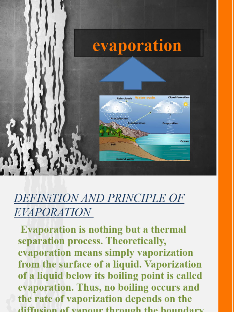 Understanding Evaporation Factors | PDF | Science & Mathematics ...