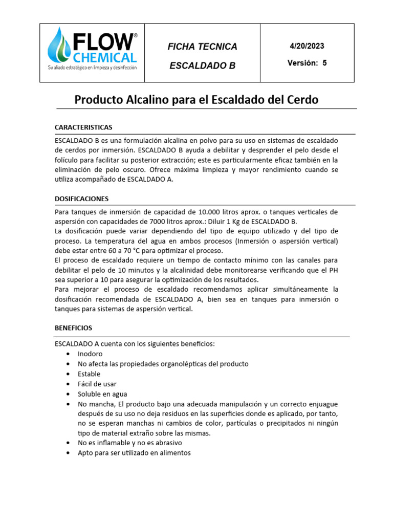 Ft-Escaldado B V5 | PDF | Agua