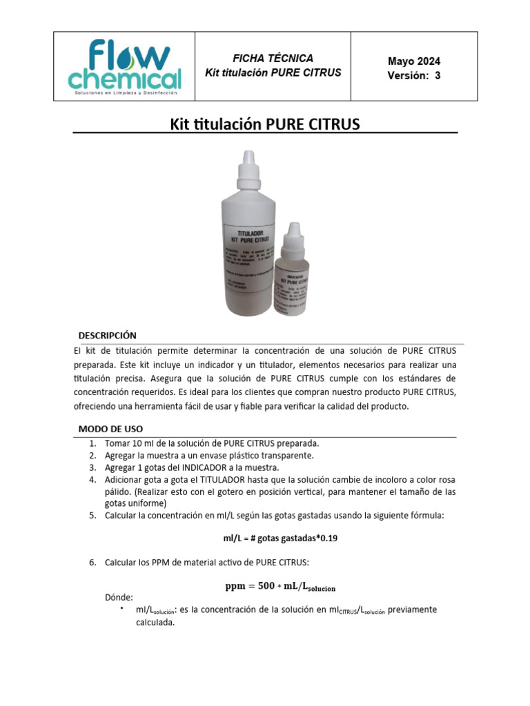 Kit de Titulación PURE CITRUS | PDF | Negocios | Tecnología