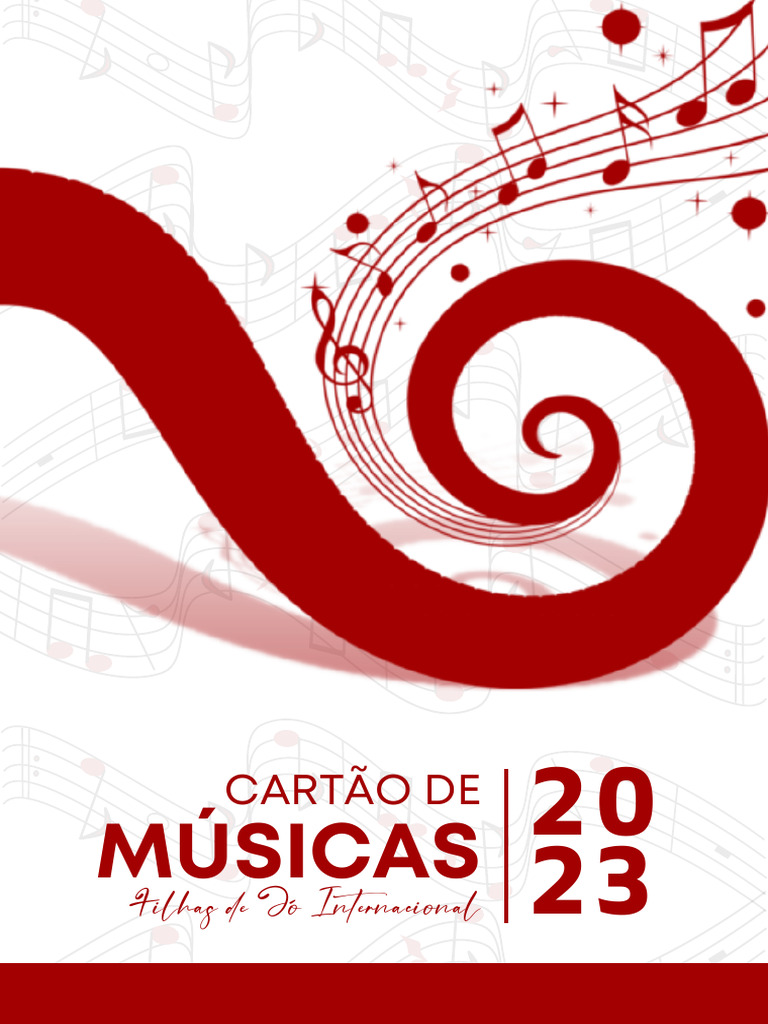 Cartão de Músicas | PDF | Amor | Oração