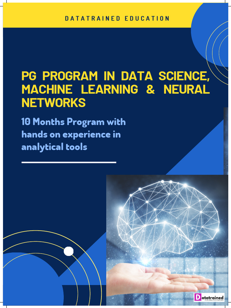 Datatrained Data Science Program Course Curriculum Pdf Pdf Artificial Intelligence