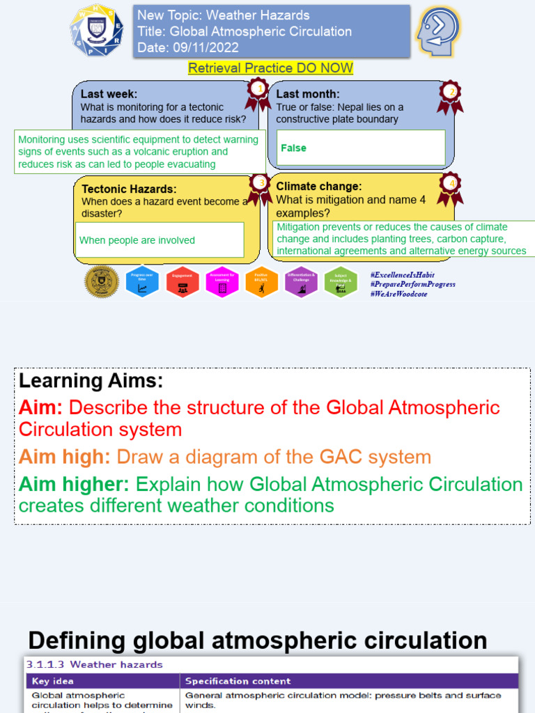 Global Atmospheric Circulation Bta | PDF | Atmospheric Circulation ...